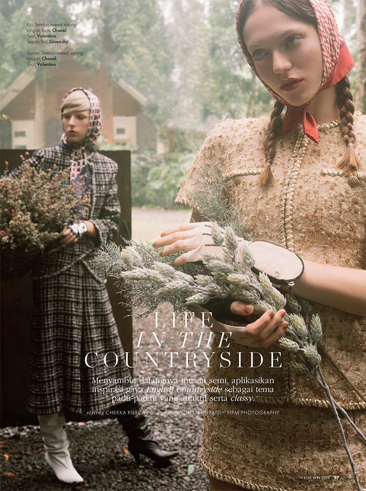 ELLE - LIFE IN THE COUNTRYSIDE - Yohan Liliyani Photographer